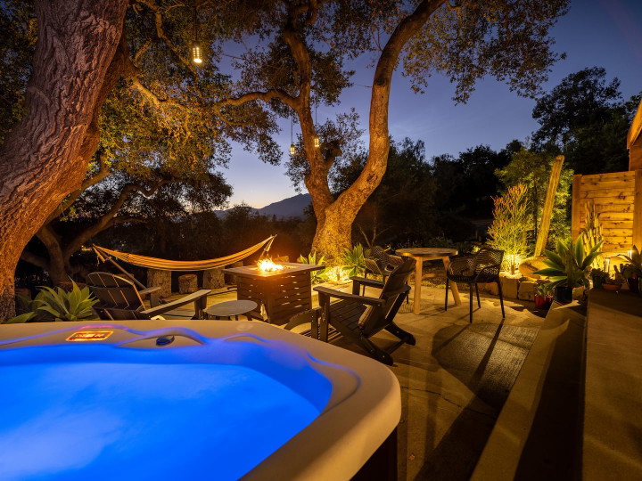Retreat W/ Hot Tub, Sauna, Sunset Views, Fire Pit - Ojai