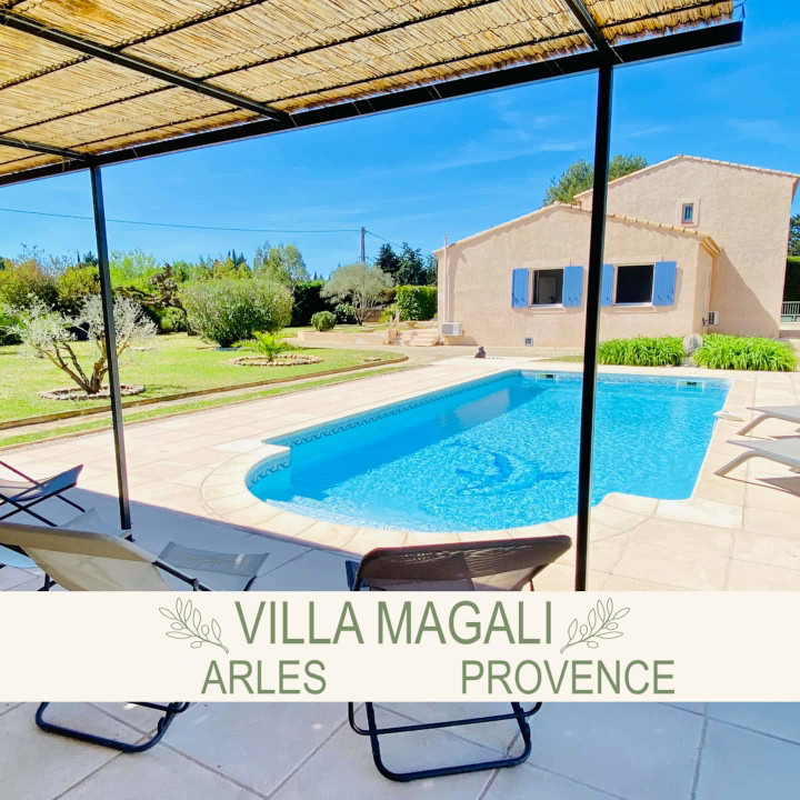 Villa Magali Arles  Piscine, Jardin, Piano - Arles