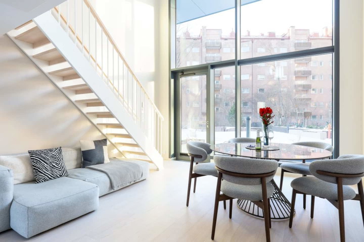 Stylish 84m2 Loft With Sauna/spa. Arc.steven Holl - Helsinki