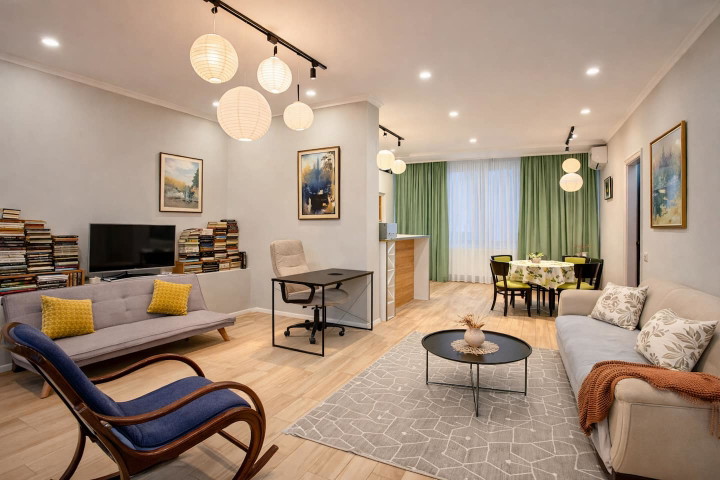 Stylish 100m² 2br Apt Nearmziuri Park - Tbilisi