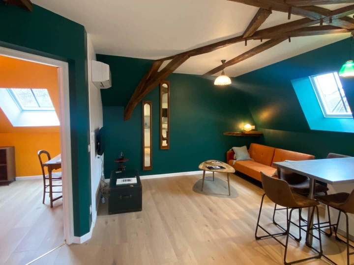 Cocon Cosy Sous Combles En Centre-ville - France