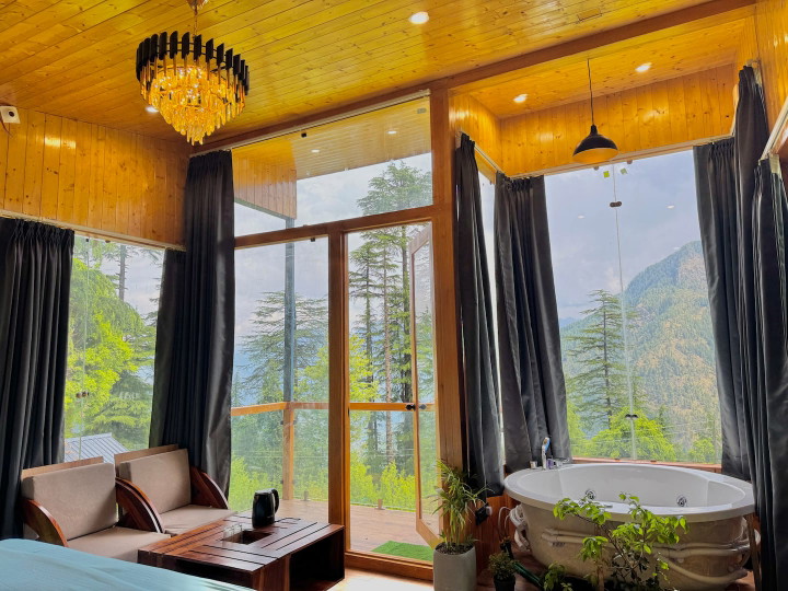 Nita Ambani's Secret Mountain Viewjacuzzitreehouse - Jibhi
