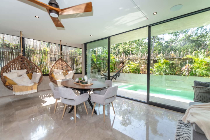 Luxe 2 Chambres Avec Piscine Privée + Home Cinéma - Tulum