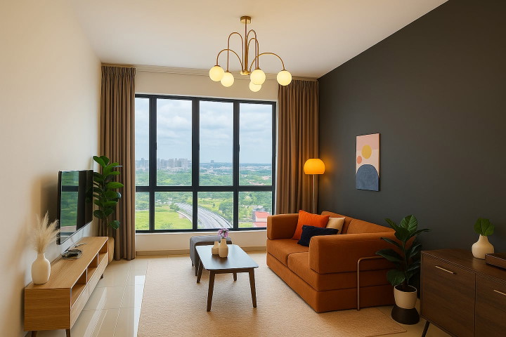 Veranda-2br,6pax-5min>ciq&ksl L Fastwifi L A2106 - Johor Bahru
