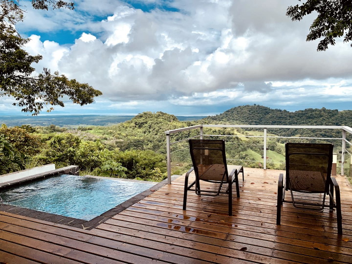 Huge Sunset Ocean Views From Private Jungle Casita - Palmar Norte