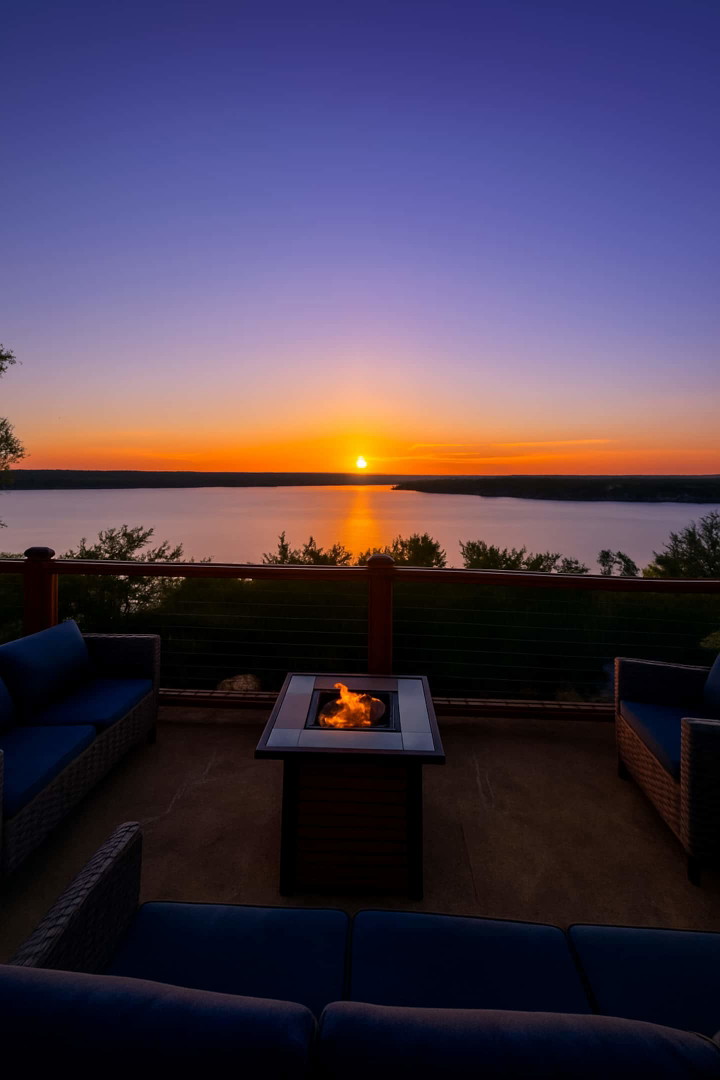 Relax At Sunset Cabin Panoramic Lake Views! - Lake Brownwood, TX