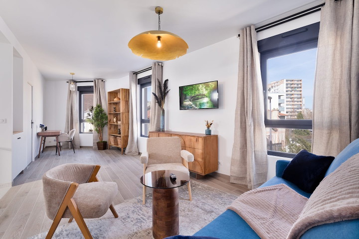 Sauna, Gym & Cozy And Charming 2-room Apartment - Bois-Colombes