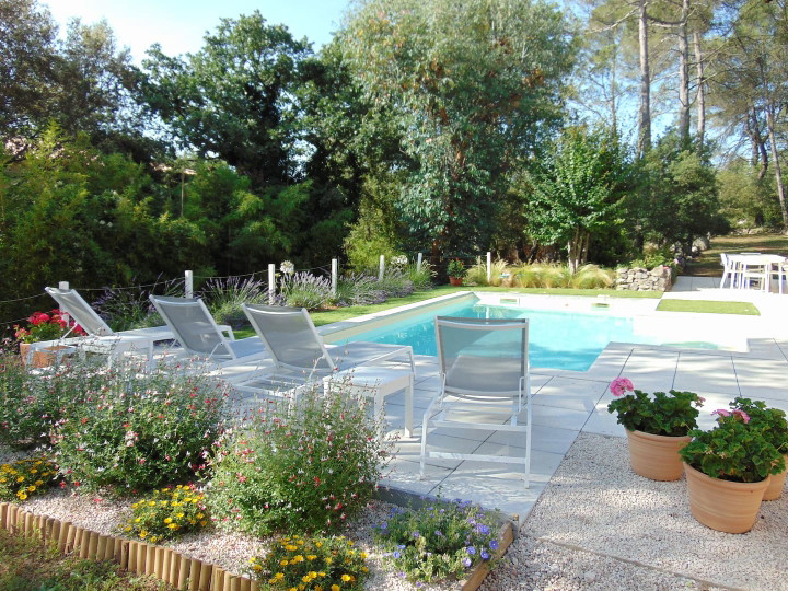 Villa 150 M2 Avec Piscine Chauffée - Nans-les-Pins