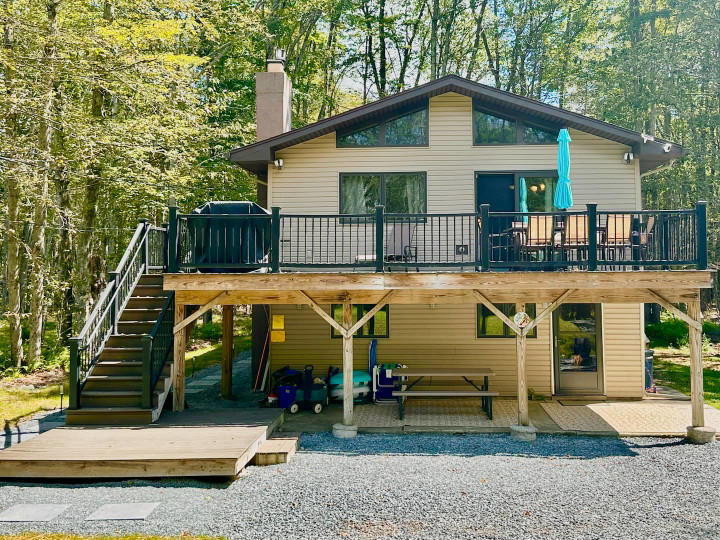 Steps From Lake, Beach & Playground Hottubfirepit - Pocono Lake
