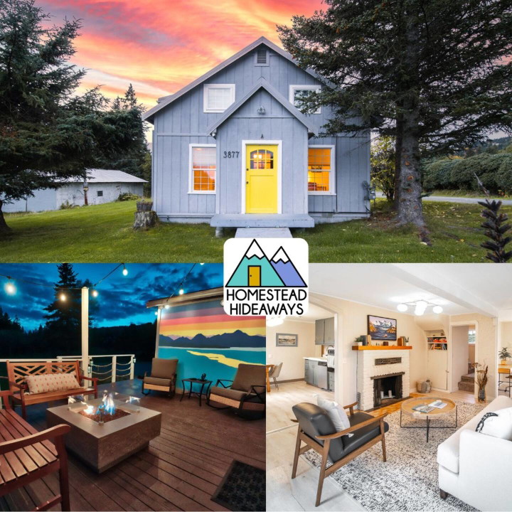 Heart Of Homer 4br Bungalow With Gas Firepit - Alaska