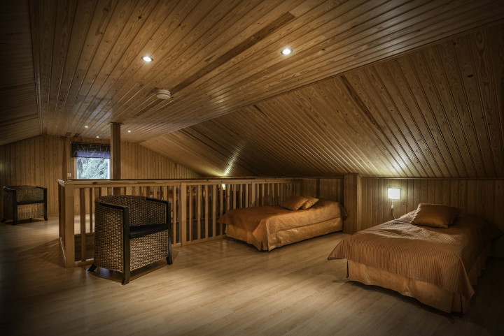 Cabine-vue Sur Jardin-salle De Bain Privée-de Luxe - Sipoo