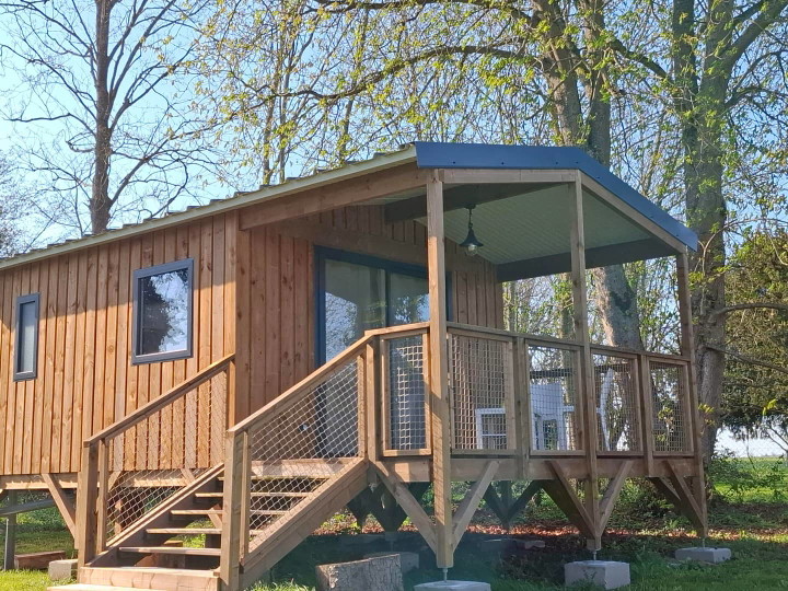 Cabane Cabfer En Bois Tout Confort - Thoiry