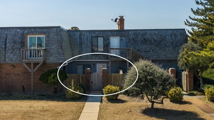 Sound Side Outer Banks Garden Condo,pool,no Stairs - Southern Shores, NC