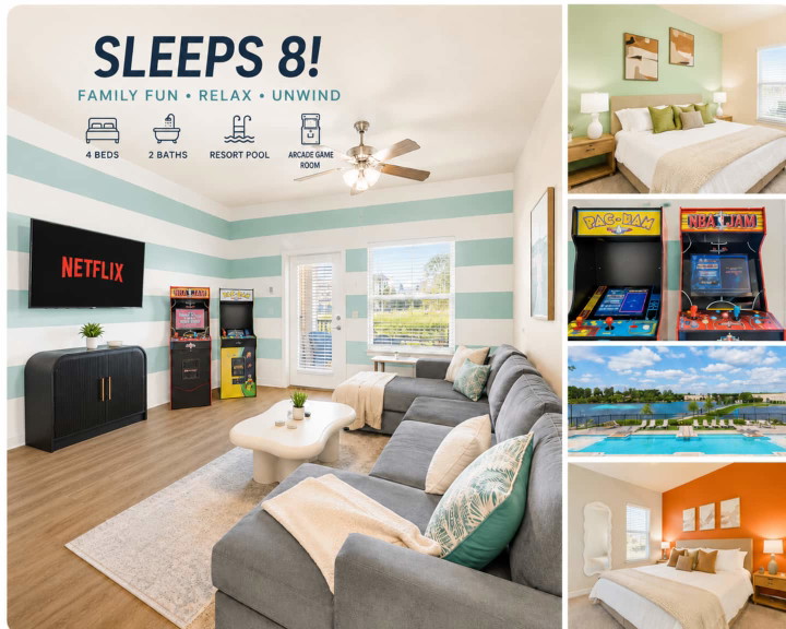 3br Family Suite | Pool, Games, Gym, Free Parking - Jacksonville