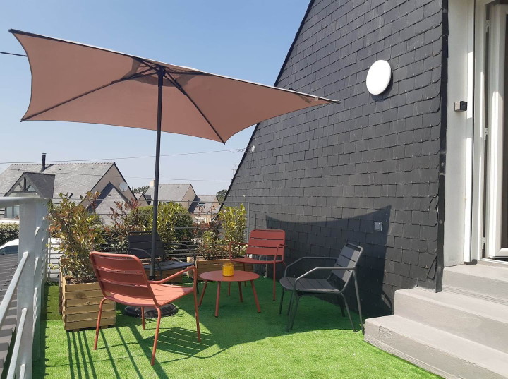 Avel Mor, New Accommodation/garden And Roof Terrace - Belz