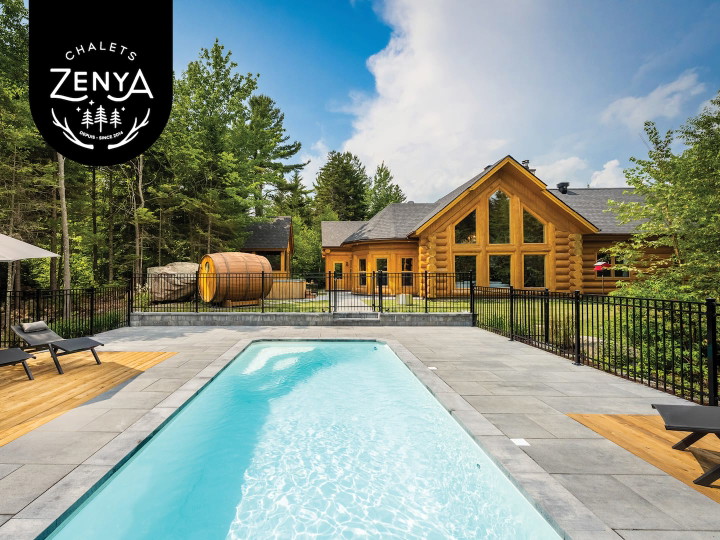 Luxury Chalet With Private Pool, Hot Tub & Sauna - Saint-Sauveur