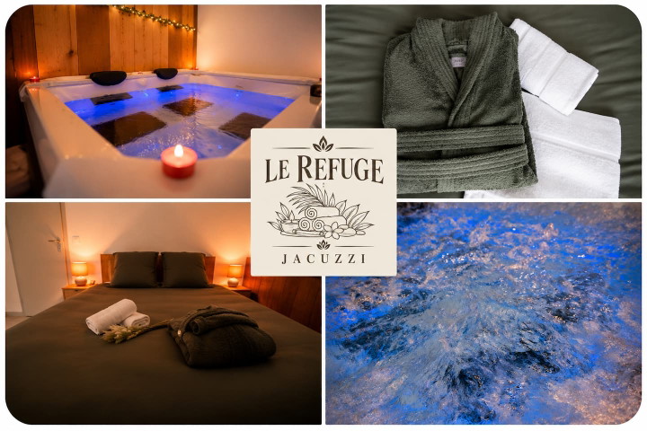 Suite Jacuzzi Privé ·Le Refuge· Jacuzzi & Détente - La Flèche