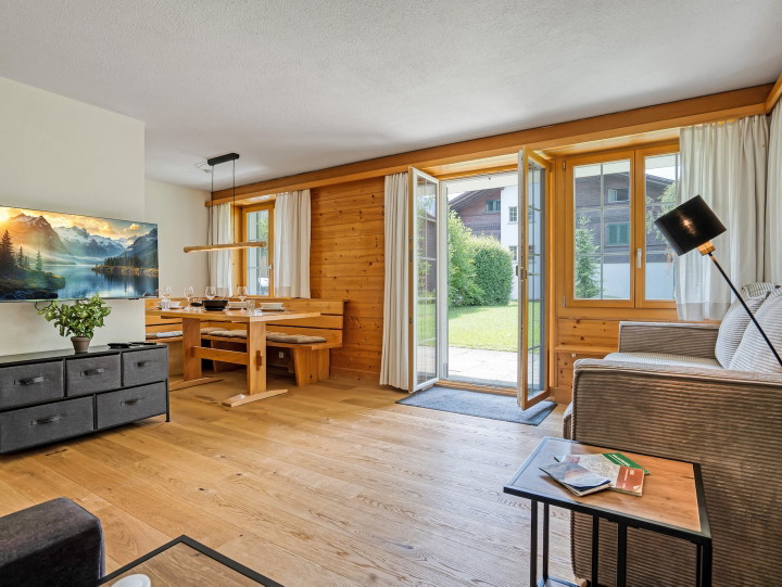 Quiet Mountain Escape With Fireplace And Garden - Adelboden