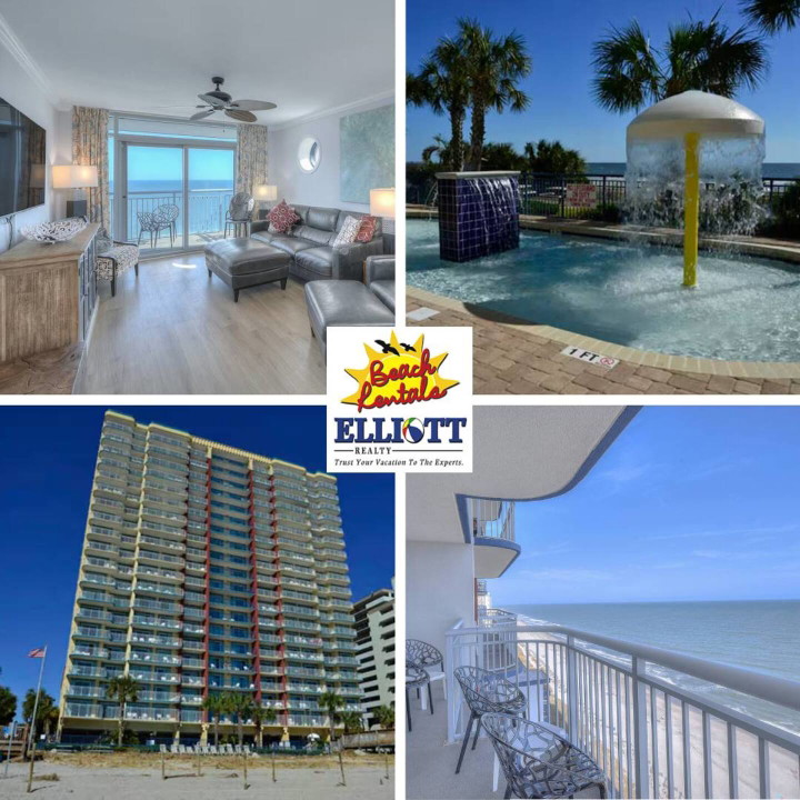 Fabulous Oceanfront 4 Bedroom - Luxury (Gra1807) - Myrtle Beach, SC