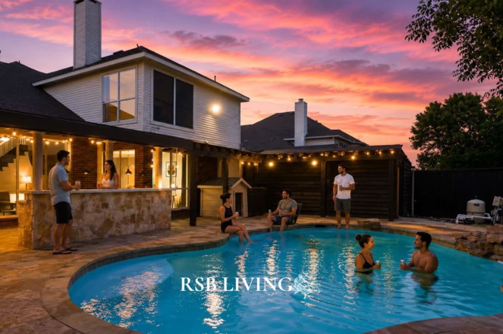 Prestigious 5br/3.5b Home With Pool, Sauna, Game R - Garland, TX