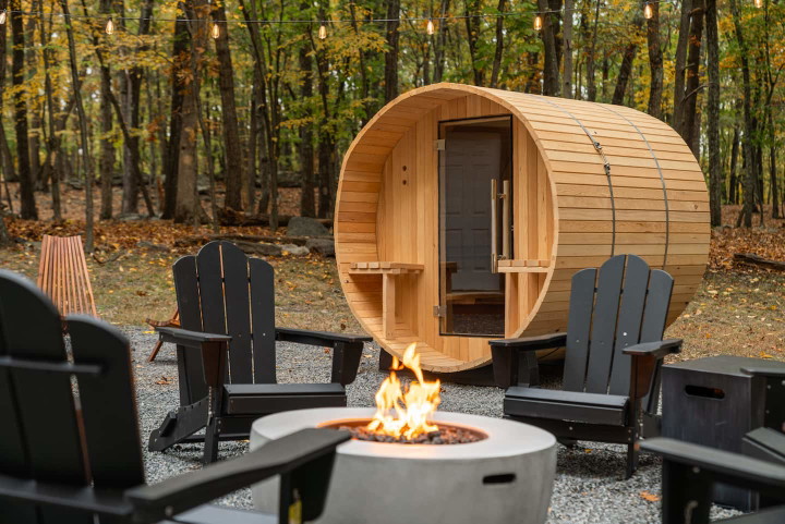Sauna | Movie Theater | Hot Tub | Dogs Ok |Firepit - Stroudsburg, PA
