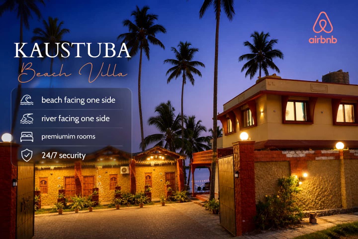 Kaustuba Beach Villa  Private Villa - Udupi