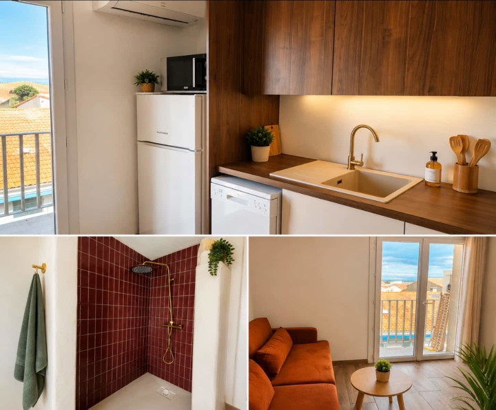 Appartement Au Cœur De La Rue Piétonne - Valras-Plage
