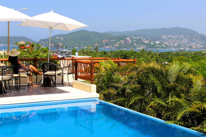 Villa Sol Y Luna Residencia Lujo En Playa La Ropa - Zihuatanejo
