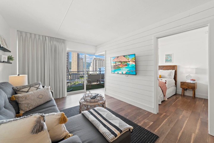 Waikiki Amazing Views 1/1 Beachfront Tropical Home - Hawaii