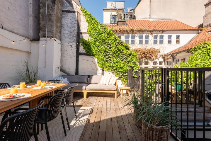 Huge Private Terrace In The Best Location - Copenhaguen