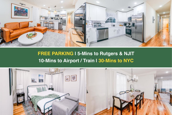 3br Near Nyc, Indoor Parking & Laundry - Montclair, NJ