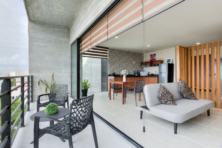 Nader 9 | Cozy Retreat + Balcony & Pool - Cancún