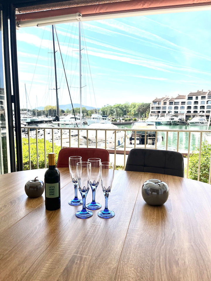 Vue Marina Exceptionnelle Clim 5 Pers - Grimaud
