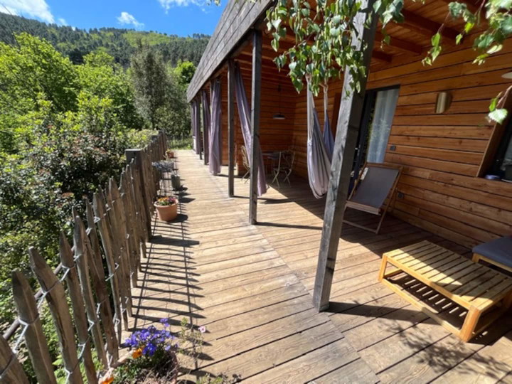 Gîte 2 Châtaigne En Cévennes: Bain Nordique&vue - Lozère
