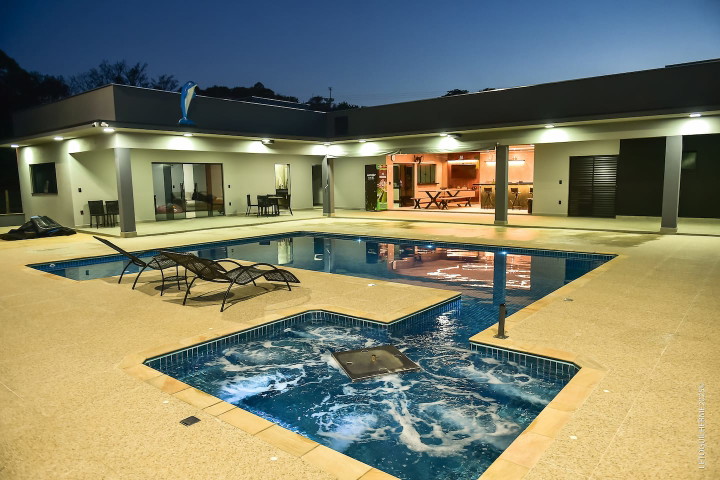 Vale Do Sol Farmhouse With Heated Pool + Pool Table + Court - Brazil