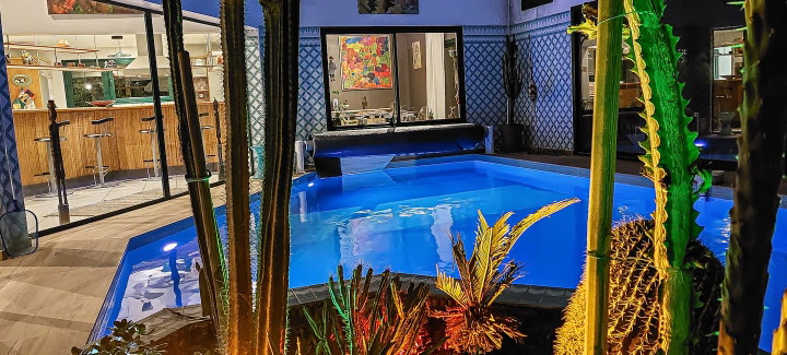 Beautiful House With Pool By The Sea (Margrit) - Calais