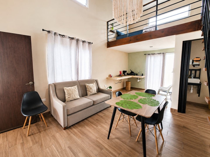 Double-height Loft With Pool 6 Min From Airport - 캄페체 주