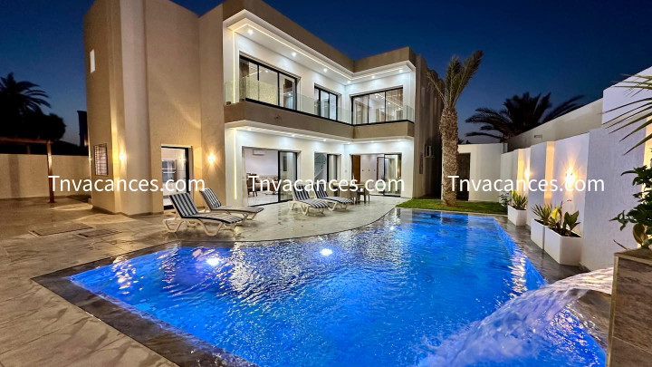 Villa Neuve Avec Piscine Privée - Tunisia