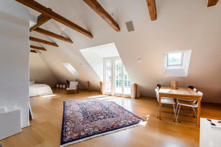 Spacious Attic Studio Close To Stockholm City - Estocolmo