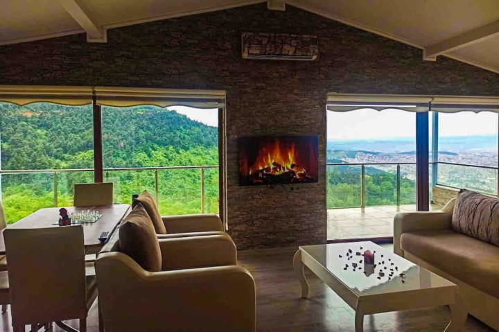 Delightful Rooftop Suite With A Unique View Roof Suite - Bursa