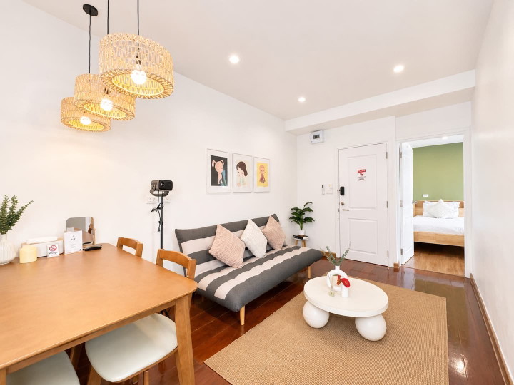 Chic Central 2br | Twin Beds + Queen | Projector - Bangkok