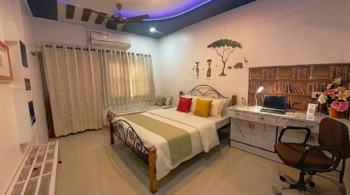 Private 3bhk- 3balcony-3bathroom | Homeland Stay - Ahmedabad