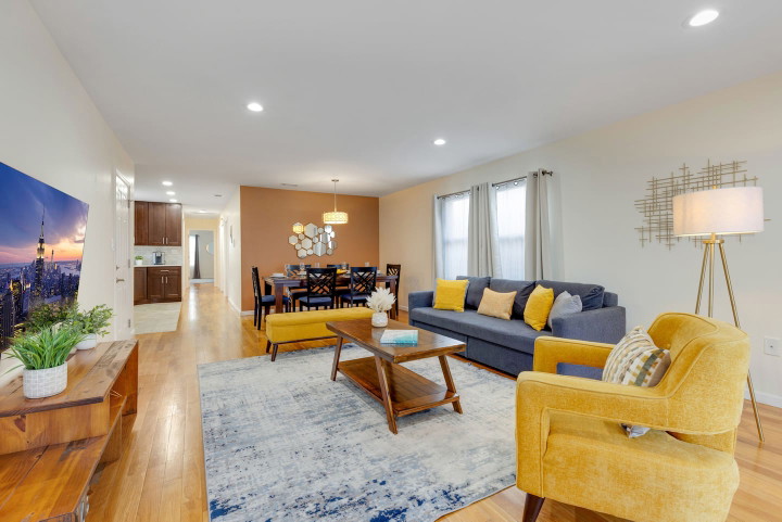 Stylish 3 Br Apartment, 20min To Nyc Free Parking - Manhattan, NY