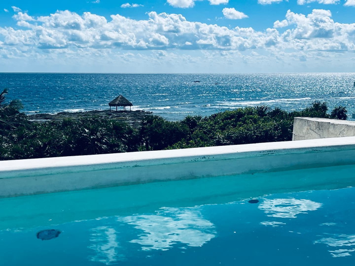 Sea View Condo In Akumal - Akumal