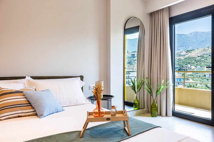 Deluxe Suite 2 | Parking, Balcony - Central - Himarë
