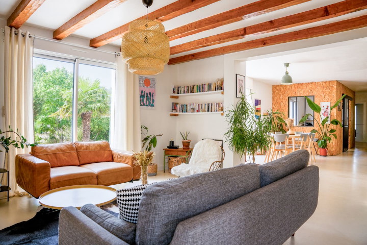 Maison Familiale Face à La Forêt, Proche Océan - Angles