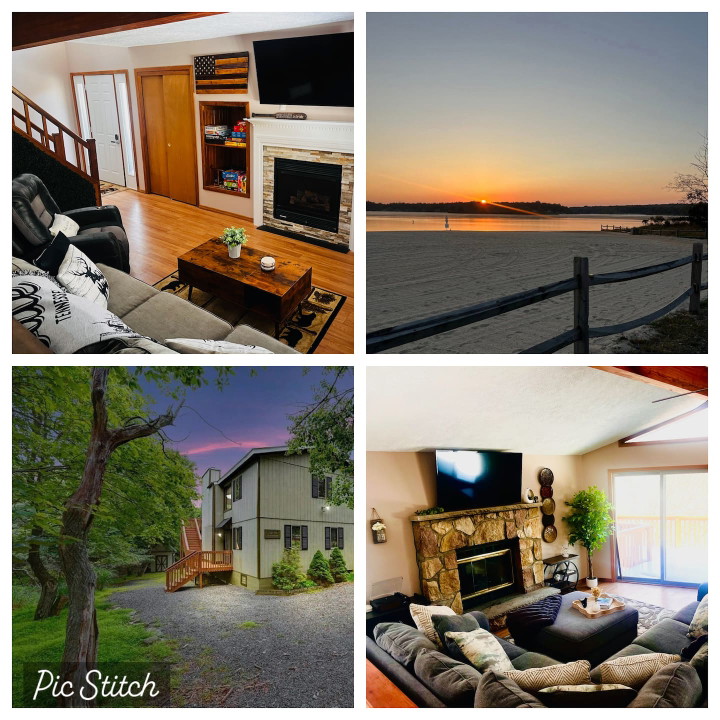 Close To Beach/lake, 2 Levels 7 New Beds, New Ac - Albrightsville, PA