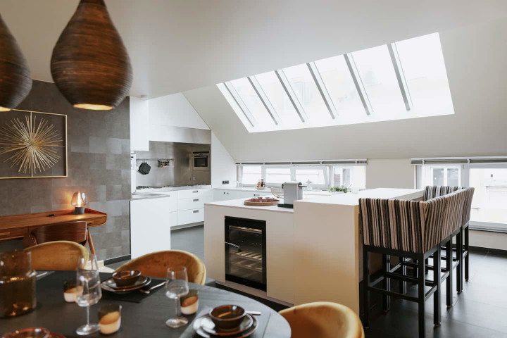 Penthouse Lumineux, Terrasse & Parking  Louise - Brüssel Region