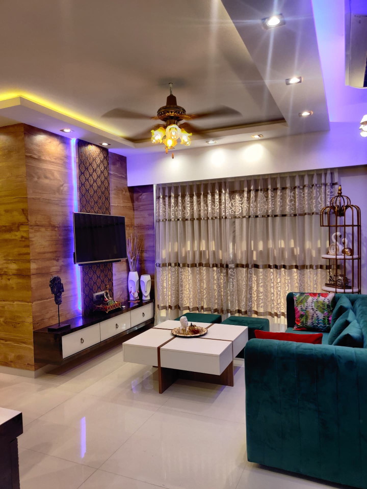 Luxury Apt For 4,100% Pvt,2bhk+kitchn, Highr Floor - Thane