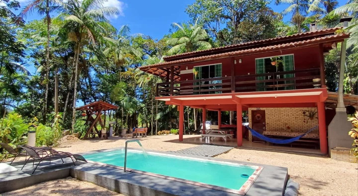 Casa De Campo Incrível Com Piscina 45km Das Praias - Brusque